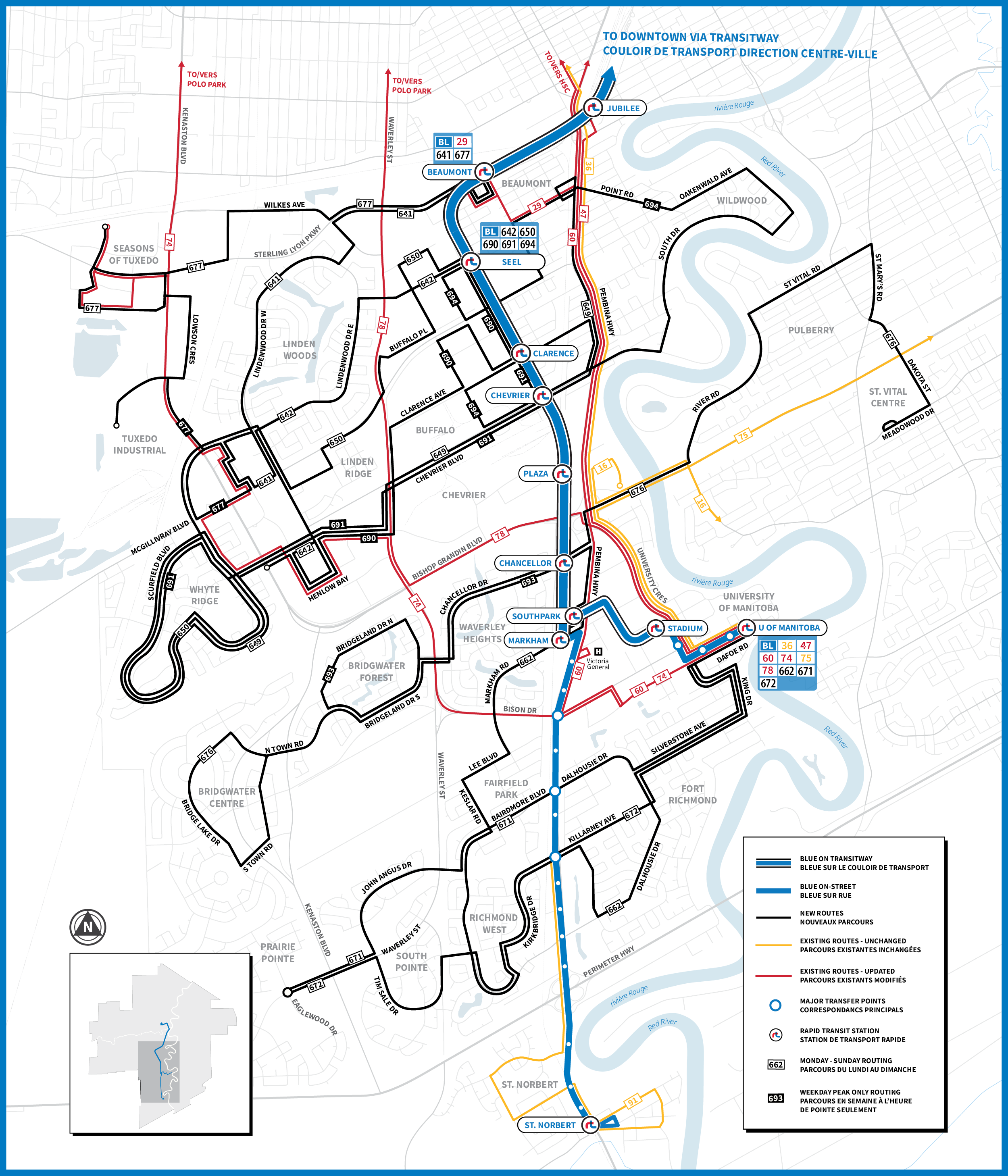 BLUE Rapid Transit Line BLUE Rapid Transit Line